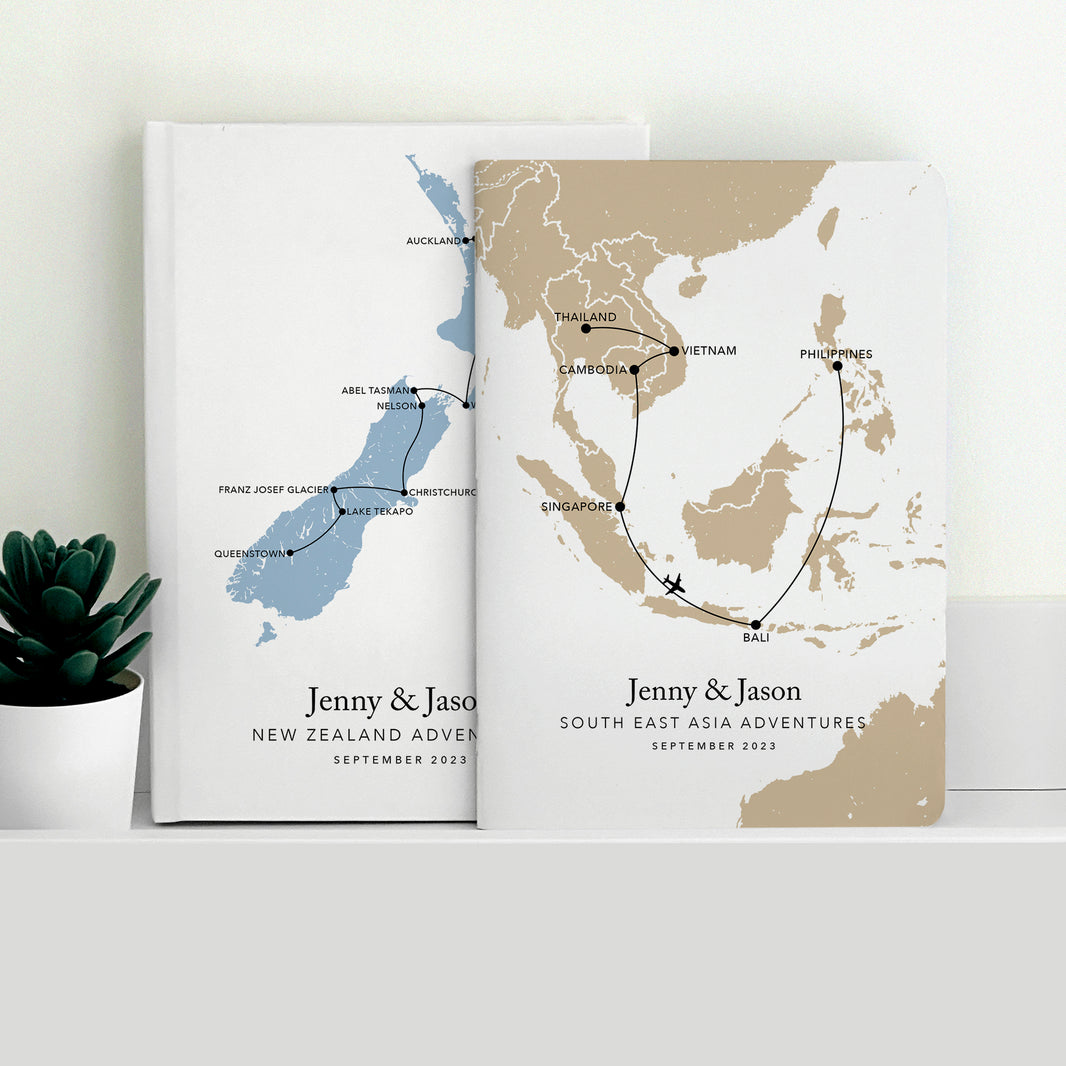 Custom Map Journals – Travel Journal Company