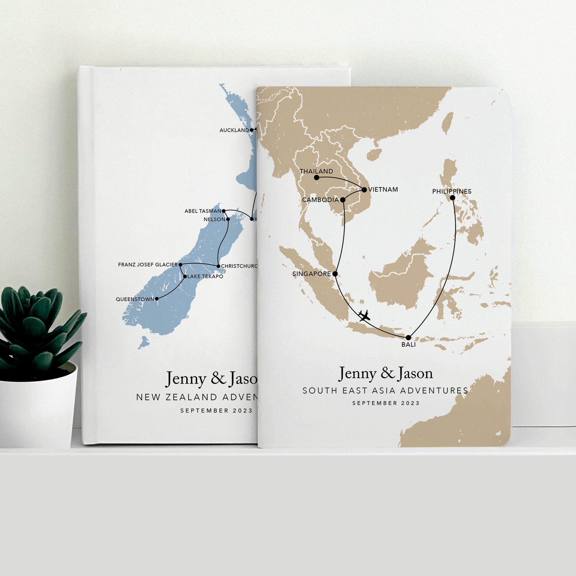 Custom Map Journals – Travel Journal Company