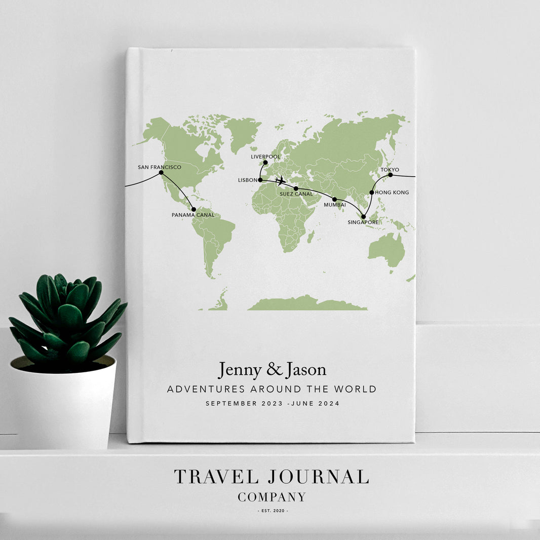 Custom Map Journals – Travel Journal Company