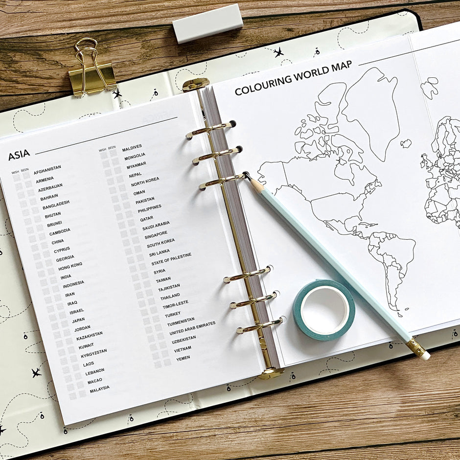 The Ultimate Travel Journal Binder – Travel Journal Company