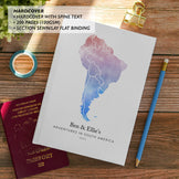 USA Personalised Watercolour Travel Journal – Travel Journal Company