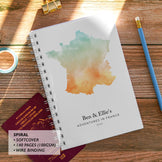USA Personalised Watercolour Travel Journal – Travel Journal Company