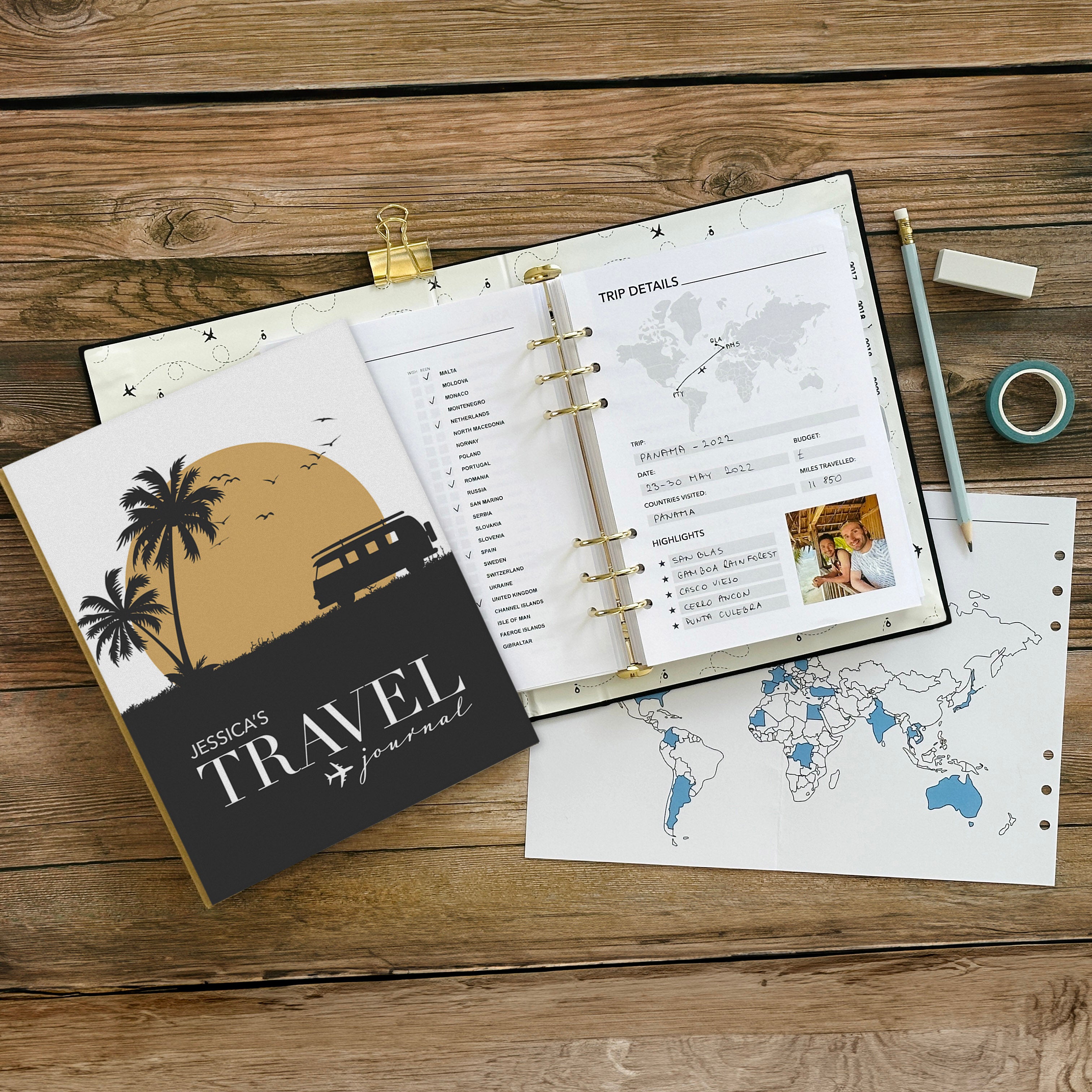 The Ultimate Travel Journal Binder – Travel Journal Company