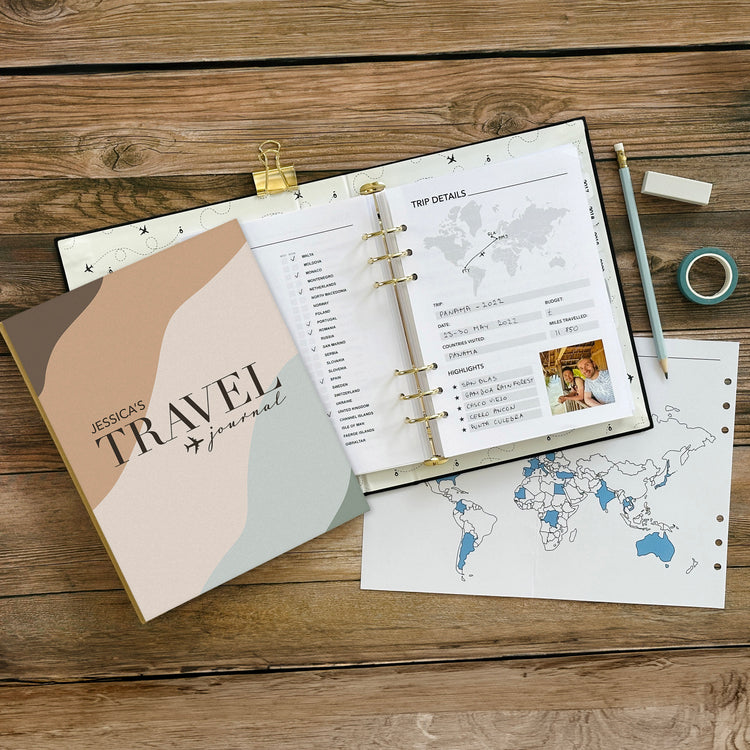 Travel Journal Company - Handmade Personalised Travel Journals & Gifts