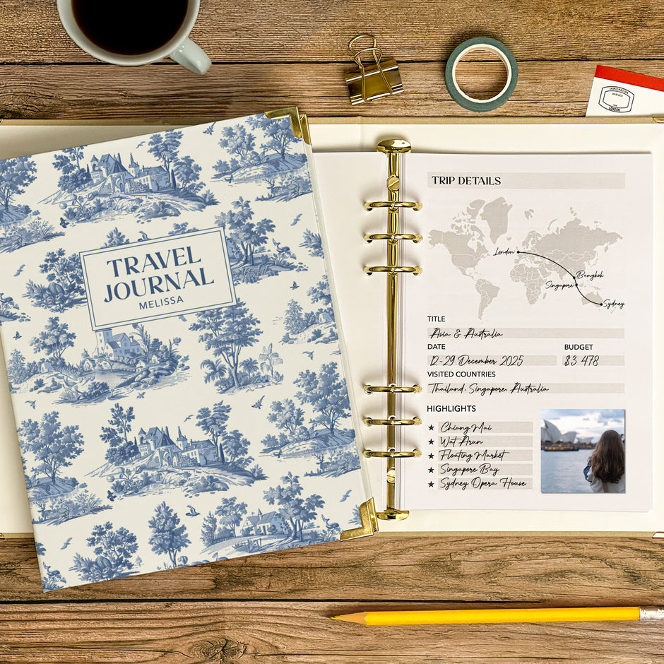 Travel Journal Company - Handmade Personalised Travel Journals & Gifts